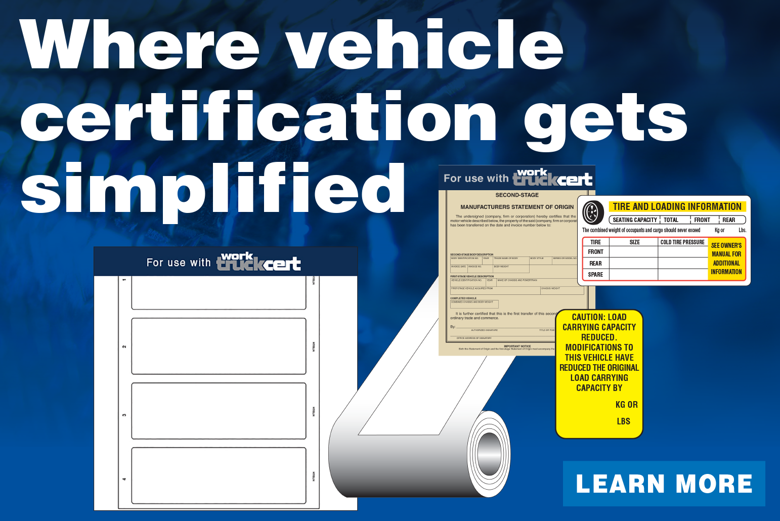 Commercial Vehicle Certification | WorkTruckCert